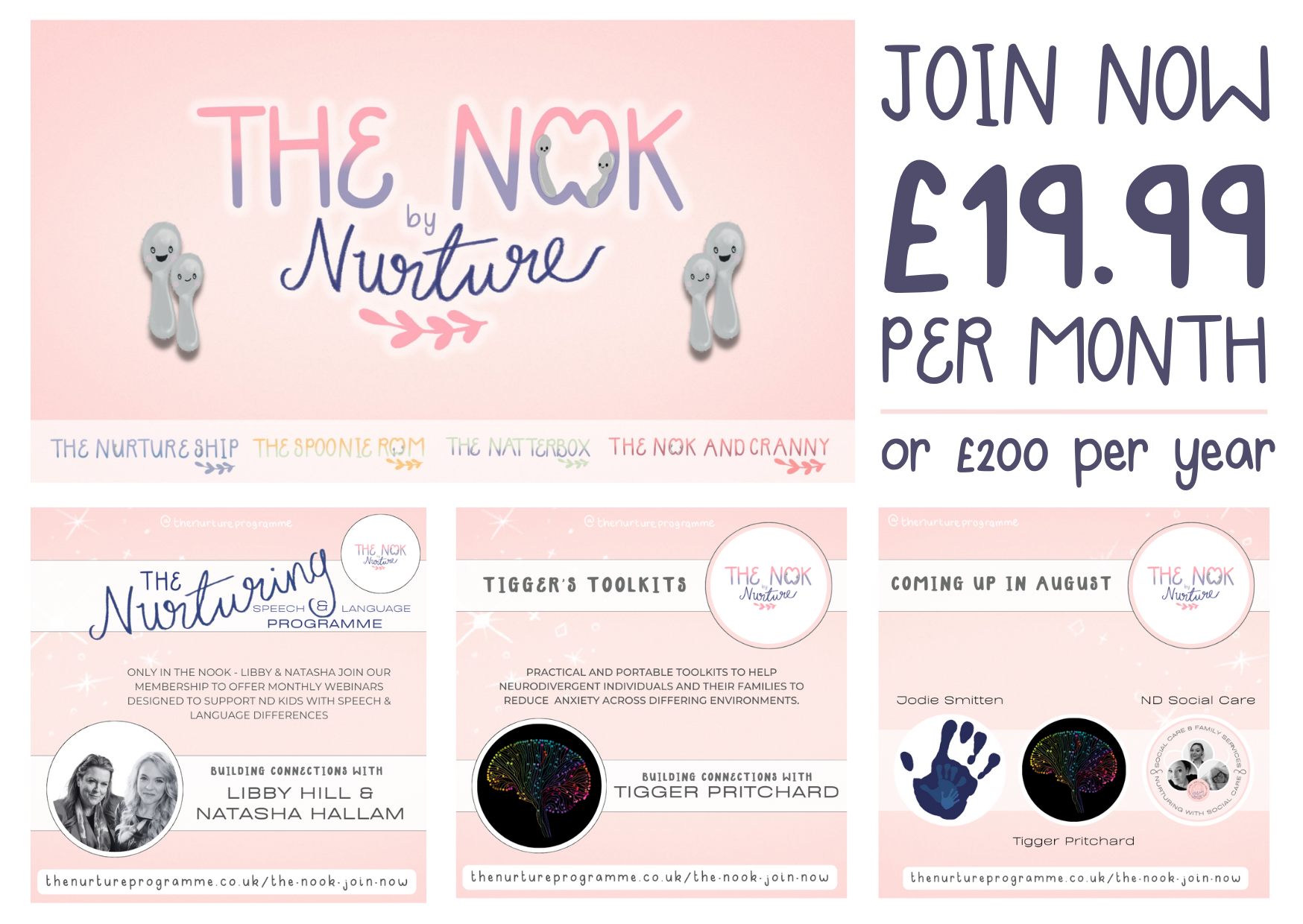 The Nook by Nurture – Join Now – The Nurture Programme