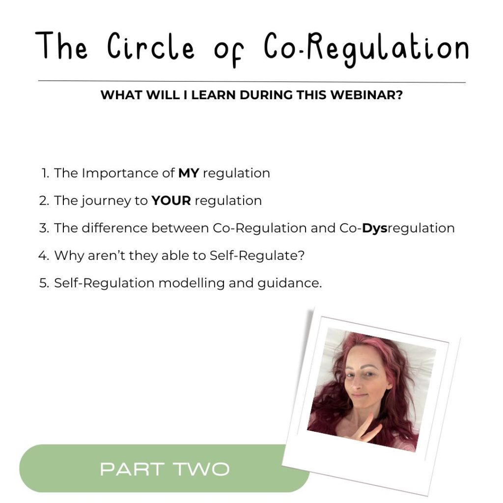 The Circle of Co-Regulation – LIVE WEBINAR – The Nurture Programme